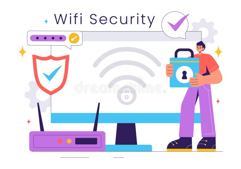 Devices with Password 3d Icon Model Cartoon Style Concept. Render Illustration Stock ...