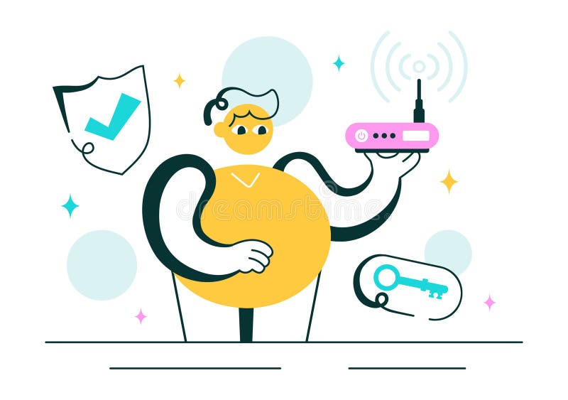 Devices with Password 3d Icon Model Cartoon Style Concept. Render Illustration Stock ...