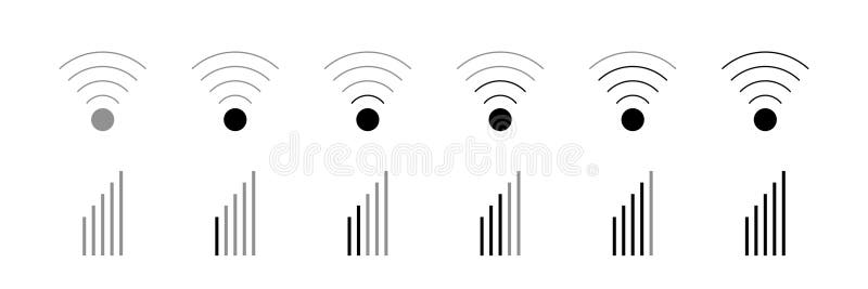 Wifi sign image vector stock vector. Illustration of presentation ...