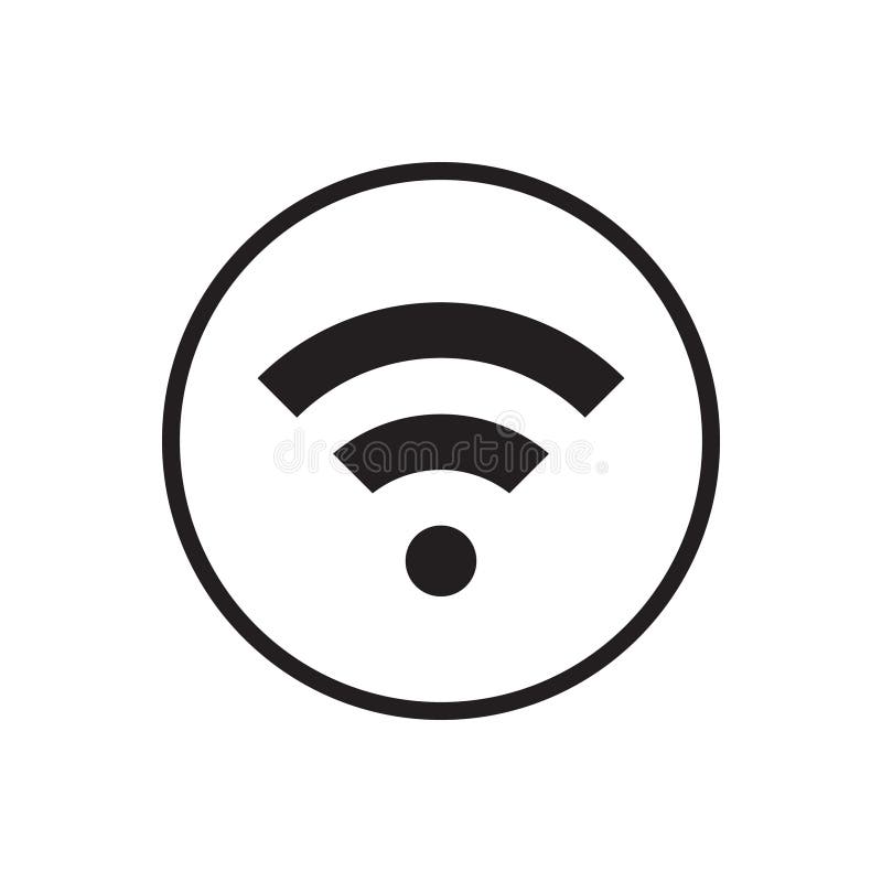 Wireless Signal Icon Vector Isolated on White Background. Wifi Symbol ... Wireless Signal Icon Vector Isolated on White Background. Wifi Symbol ...