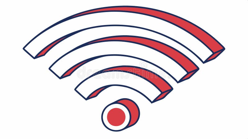 Wifi Signal Icon, Wireless Internet Connection Vector Design Generative ...