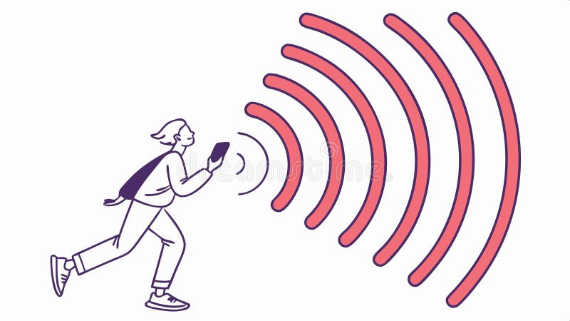 WiFi Signal, Wireless Internet and Network Access Vector Design ...
