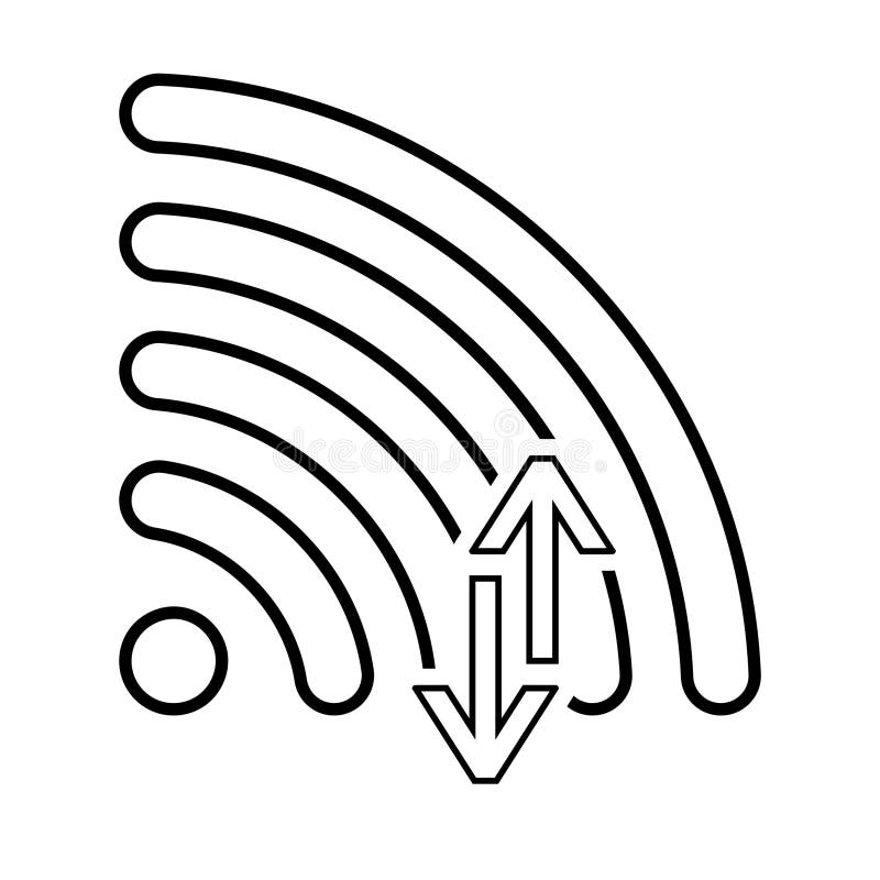 Wifi status icon Vector stock vector. Illustration of connect - 318282171