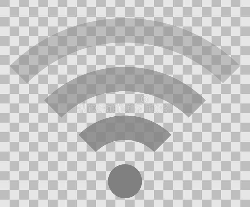 Wifi Symbol Icon - Medium Gray Simple Transparent, Isolated - Vector ... Wifi Symbol Icon - Medium Gray Simple Transparent, Isolated - Vector ...