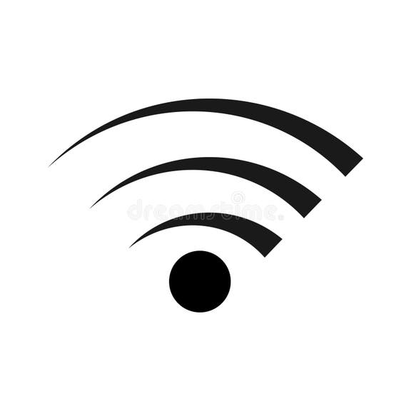 Wifi wave logo vector stock illustration. Illustration of network ...