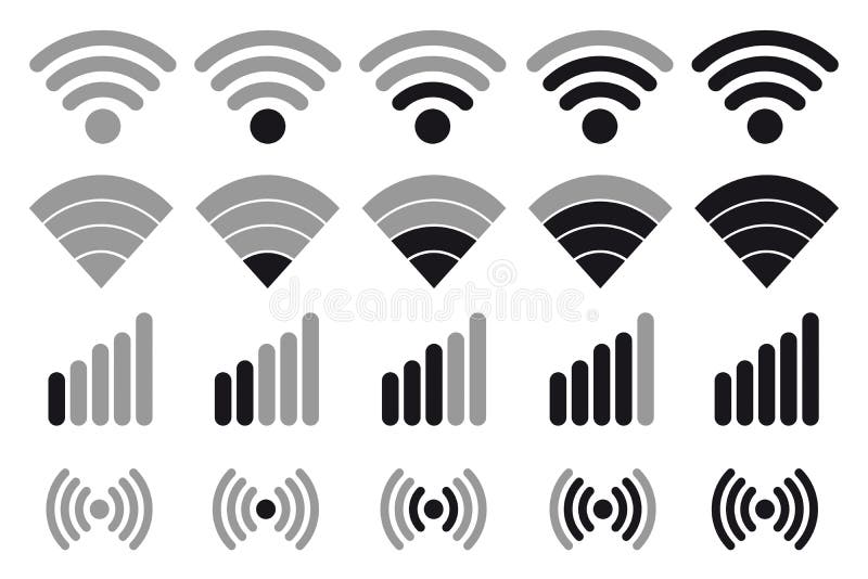 Wifi Wireless Wlan Internet Signal Flat Icon for Apps or Websites Stock ... Wifi Wireless Wlan Internet Signal Flat Icon for Apps or Websites Stock ...