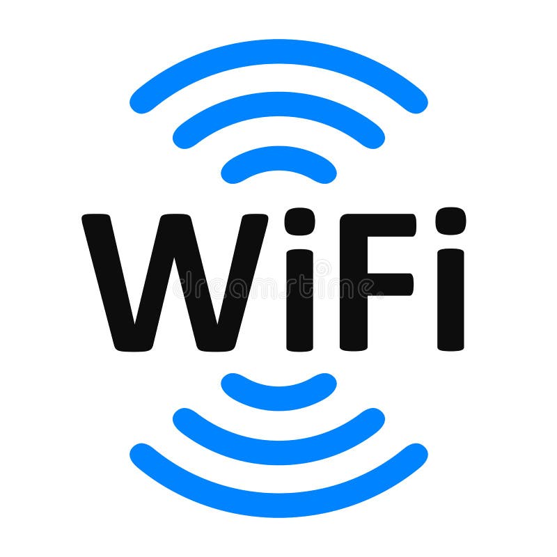 Wifi-Zeichen-Zonenstandort vektor abbildung. Illustration von beweglich ...