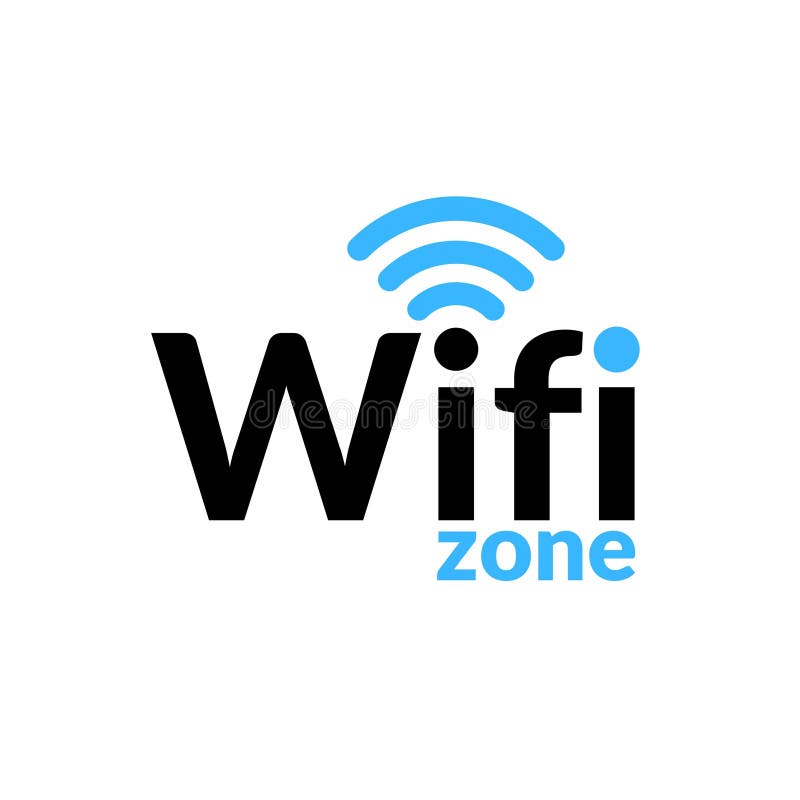Wifi Zone Icon. Wireless Internet Zone Stock Illustration ...