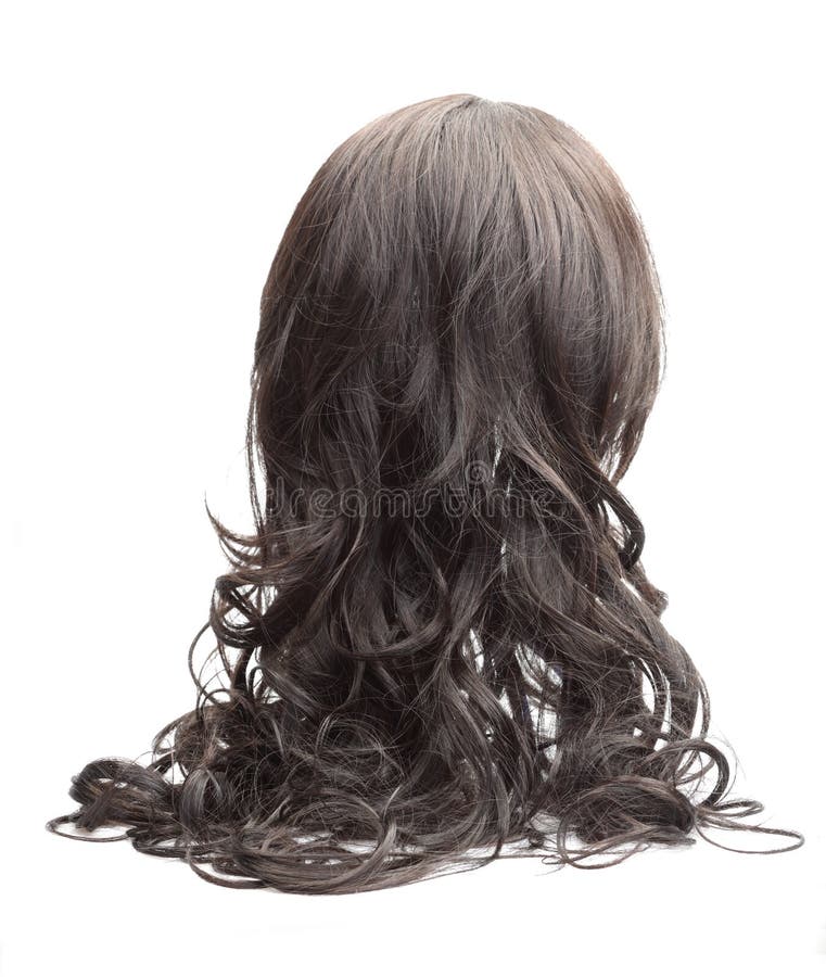 Stock Photo of Wig stock image. Image of women, brunette - 13672953