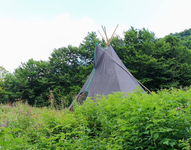 Wigwam stock photo. Image of dwelling, home, village - 232901244