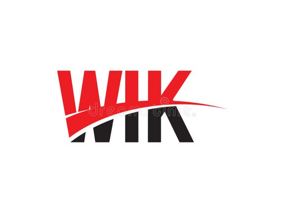 WIK Letter Initial Logo Design Vector Illustration Stock Vector ...