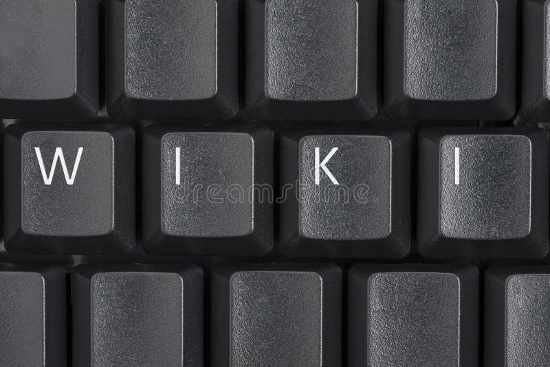 WIKI stock image. Image of title, english, keyboard, alphabets - 1787283