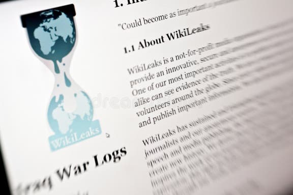 Wikileaks editorial photography. Image of affairs, page - 17216237