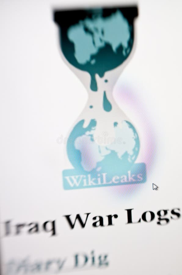 WikiLeaks editorial stock photo. Image of information - 18398653
