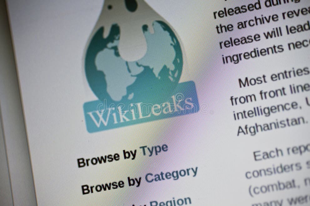 Wikileaks editorial photography. Image of publishing - 17285497