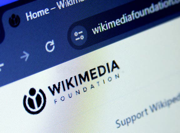 Wikimedia Foundation logo editorial stock photo. Image of business ...