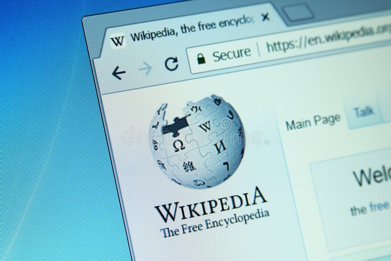 Wikipedia logo editorial image. Image of logo, type, signs - 97862925