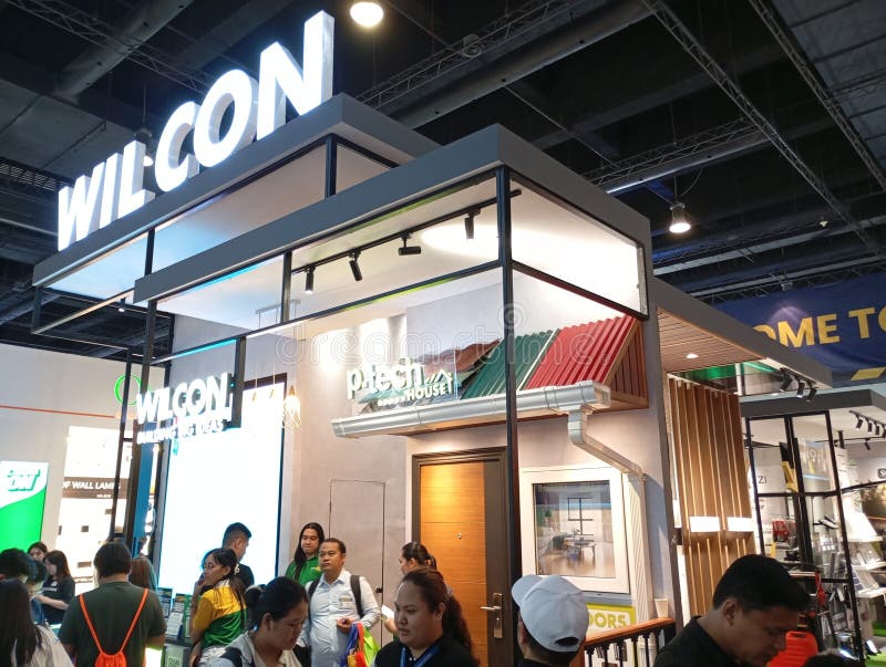Wilcon Booth at Philconstruct Expo in Pasay, Philippines Editorial ...
