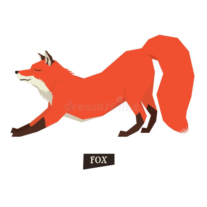 Fox Stretching Stock Illustrations – 56 Fox Stretching Stock ...