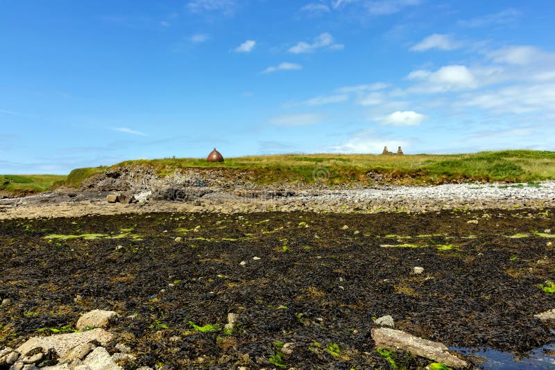 Wild Atlantic Way Ocean. Aerial Landscape Cliffs, Ireland Stock Image ...