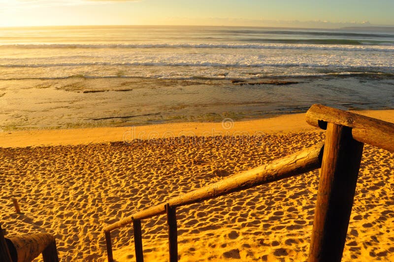 Wild beach sunset stock image. Image of indian, dusk - 36359049