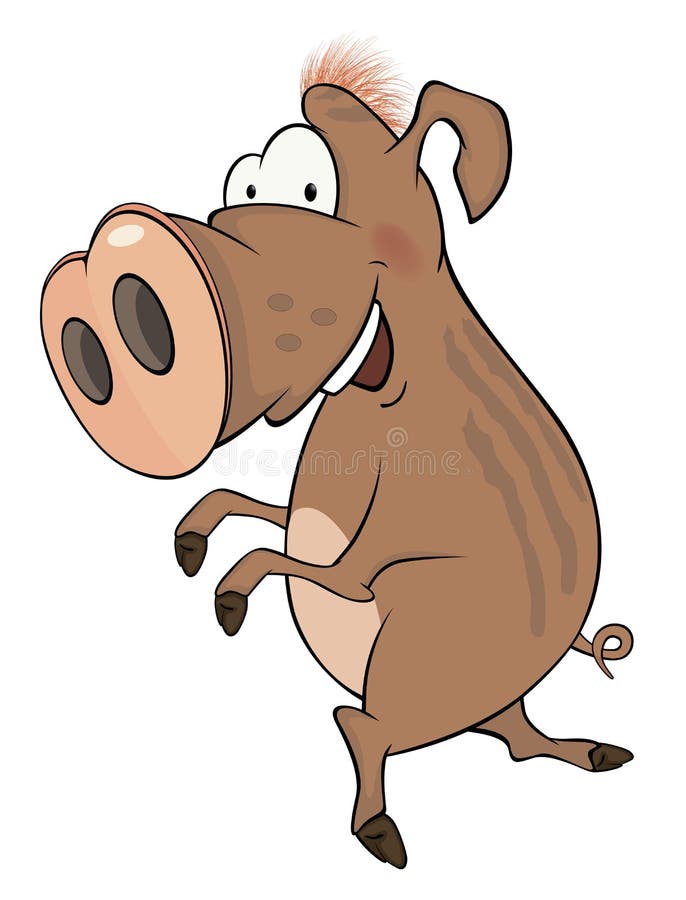 Wild Boar Cartoon Stock Illustrations – 3,570 Wild Boar Cartoon Stock ...