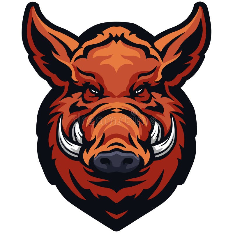 Wild Boar Face Illustration. Wild. Face. Vector Stock Vector ...