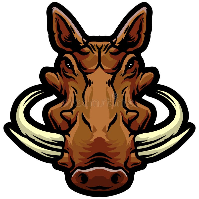 Wild Boar Face Illustration. Wild. Face. Vector Stock Vector ...