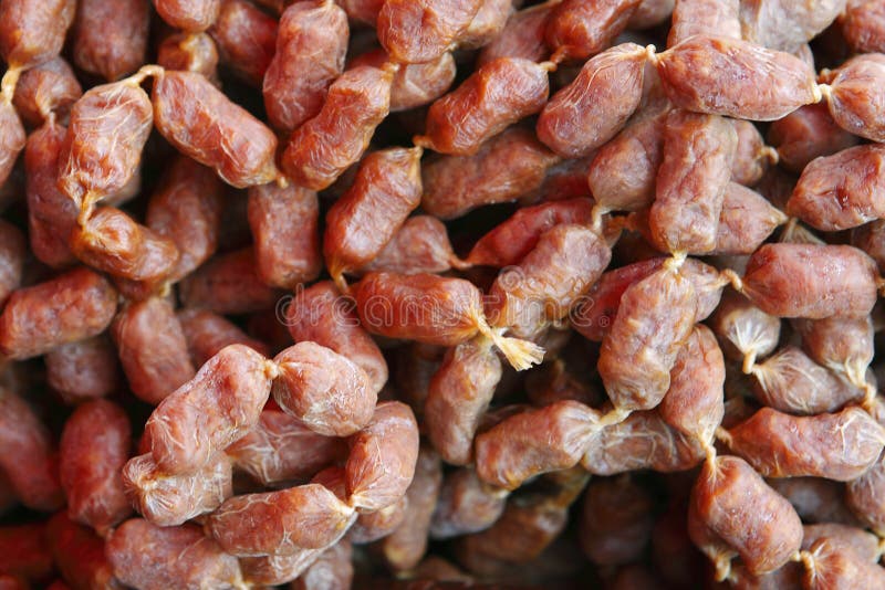 Wild boar mini sausages stock image. Image of special - 33965613
