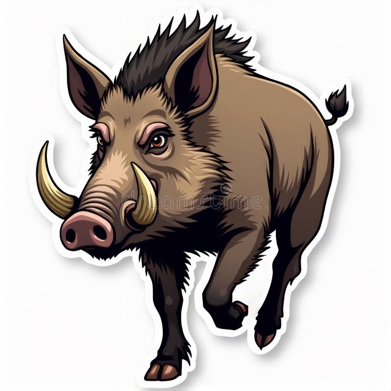 Boar Sticker Stock Photos - Free & Royalty-Free Stock Photos from ...