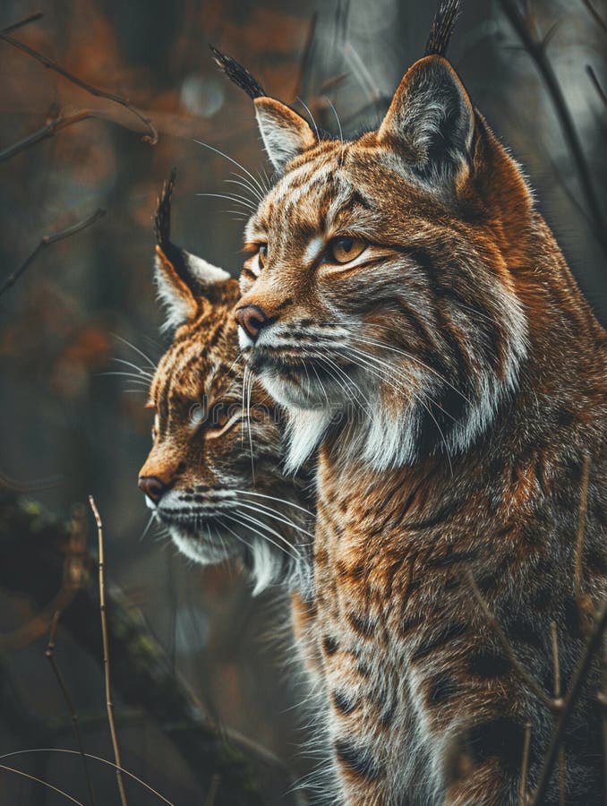 Wild Cats and Their Ecosystems, Interconnected Relationships, Copy ...