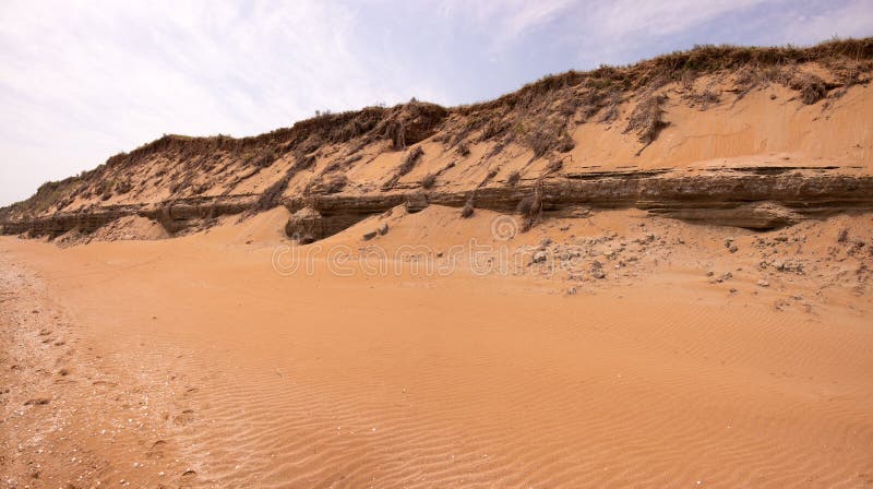 Wild Coast of the Caspian Sea Stock Image - Image of travel, beautiful ...