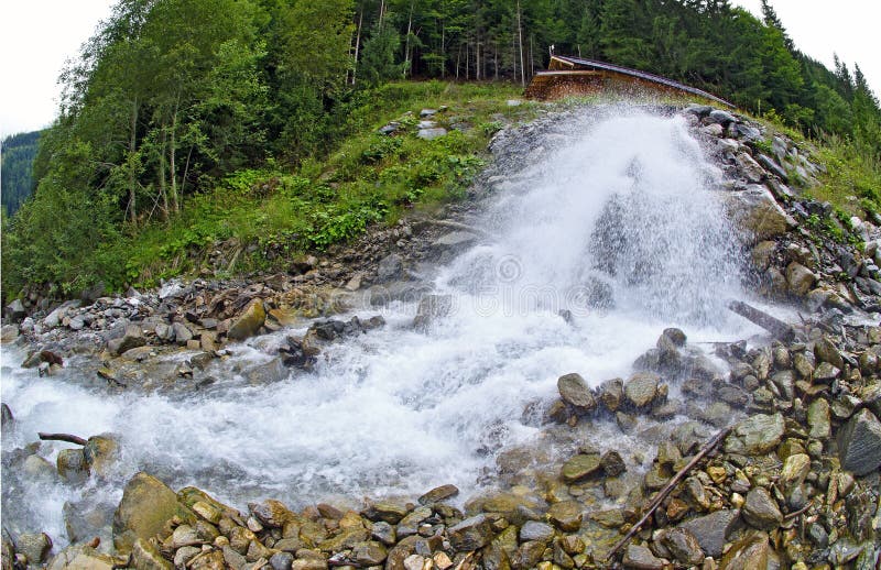 Wild creek stock photo. Image of splutter, hillside, wild - 97966866