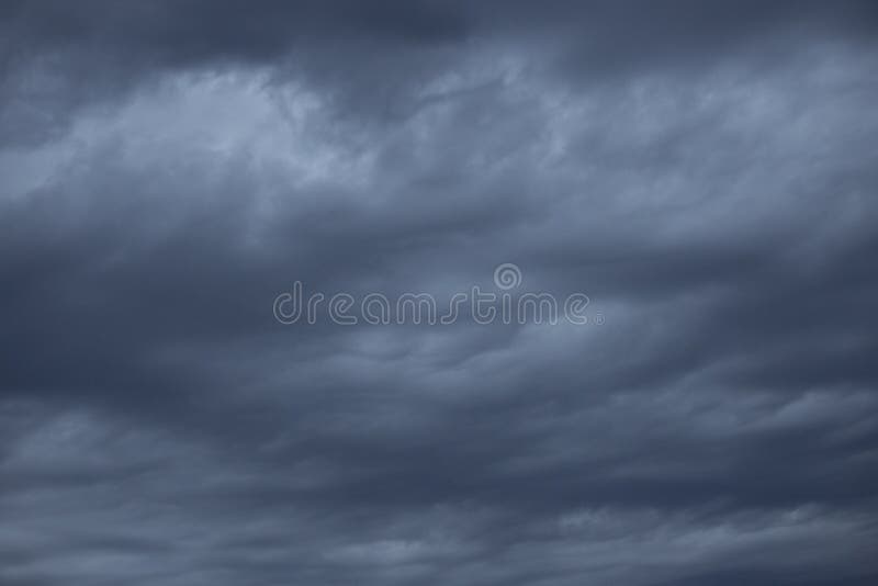 Foreboding Background Image Of Stormy Skies That Threaten Rain In The ...