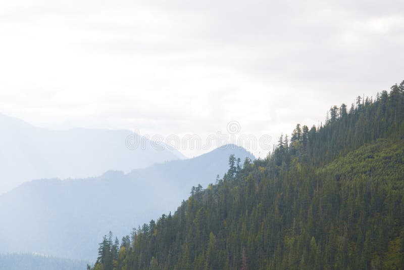 The Wild and Desolate Mountains of the Khamar-Daban. Stock Image ...