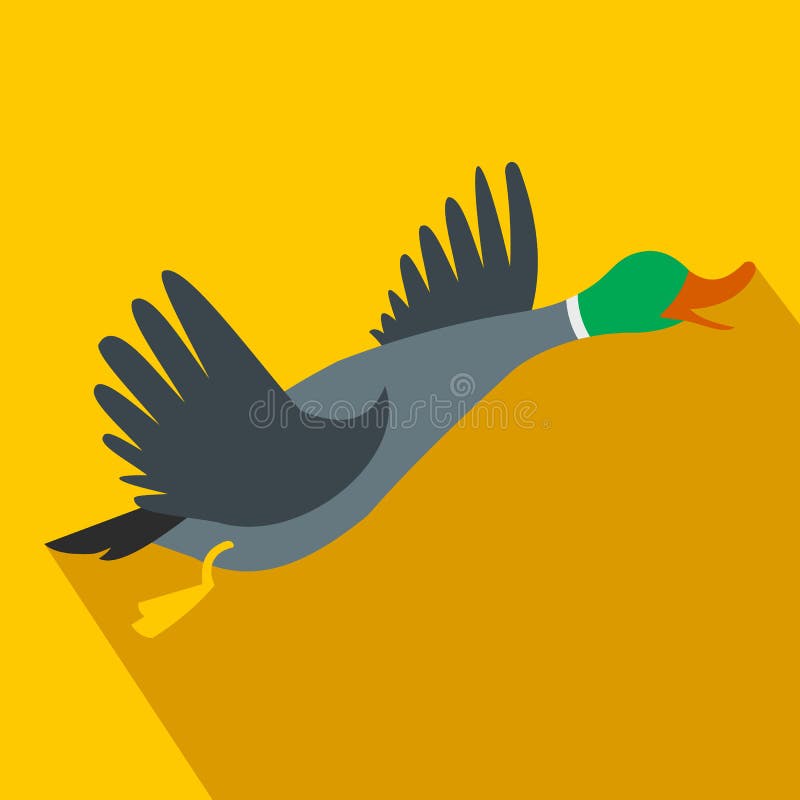 Duck and Goose Decoy Icon, Icon Cartoon Stock Vector - Illustration of ...