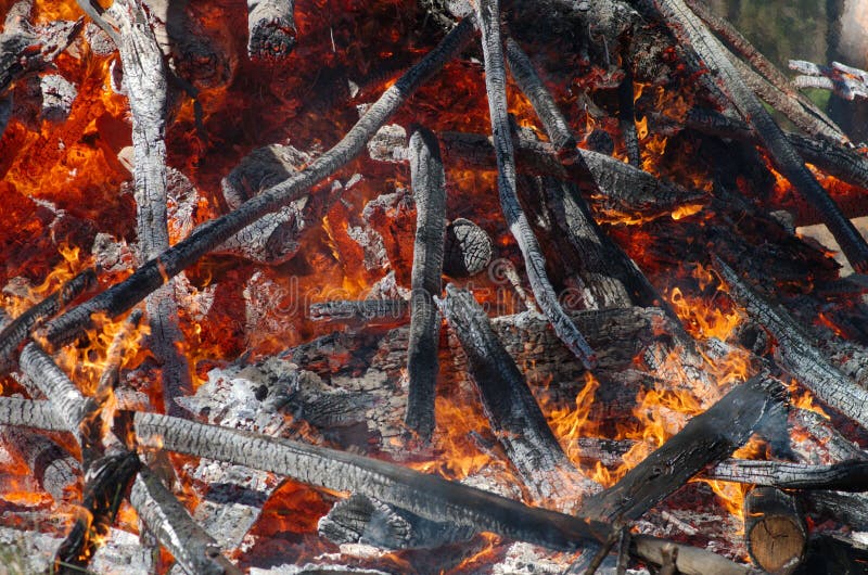 Wild Fire stock image. Image of burning, fire, heat - 154392779