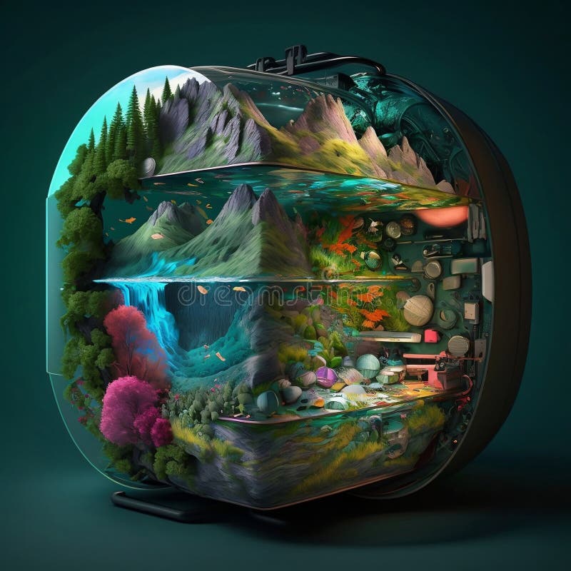 Forestscape View Stock Illustrations – 8 Forestscape View Stock ...