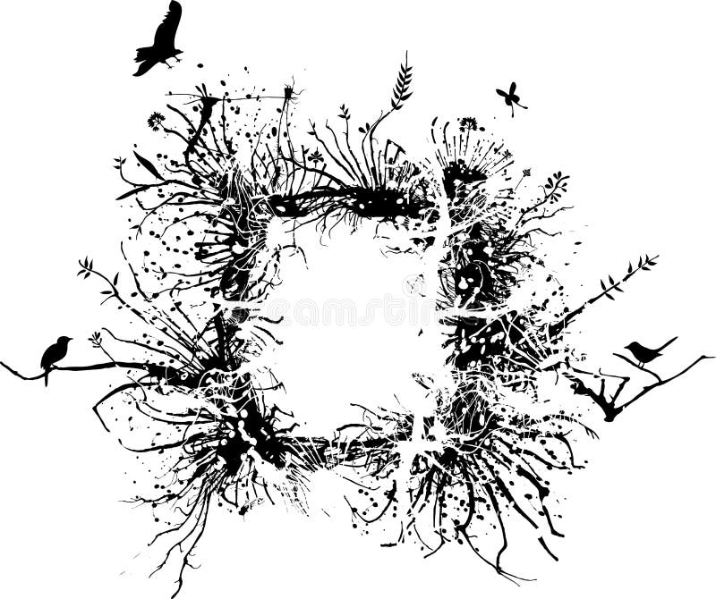 Really wild frame stock vector. Illustration of design - 6343954