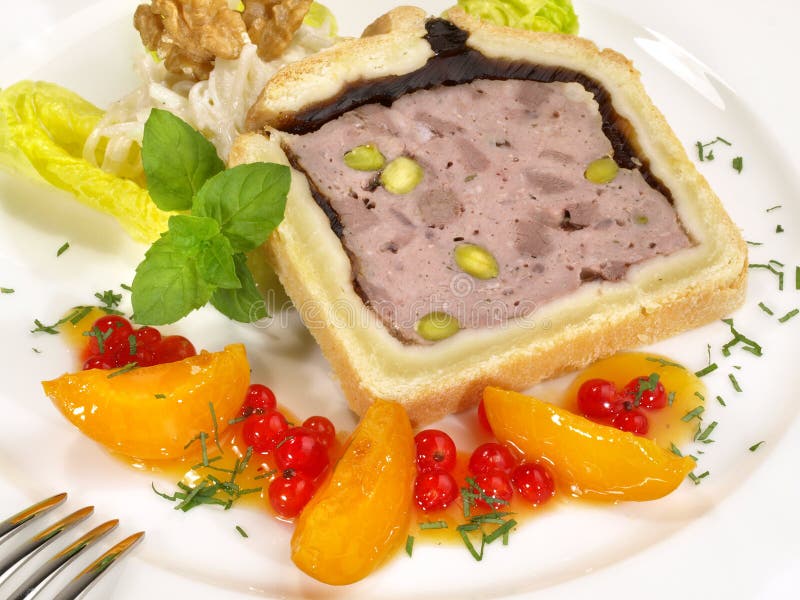 Wild Game Meat Terrine stock image. Image of appetizer - 187251641