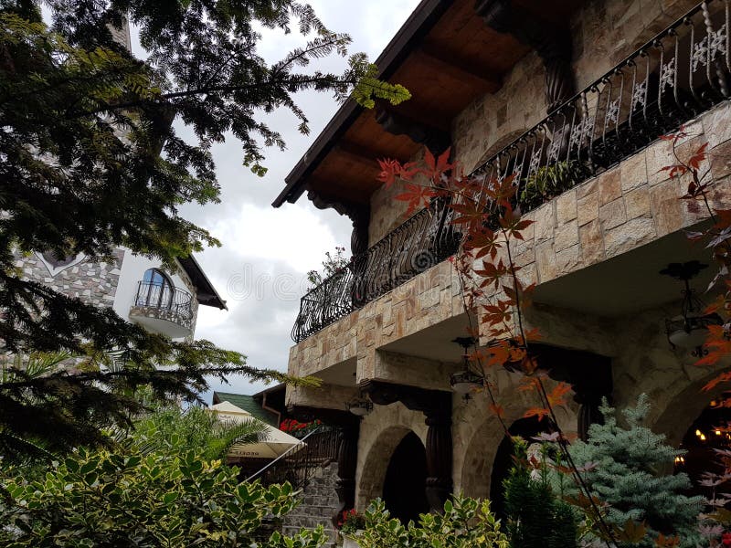 Medieval hunter castle editorial stock image. Image of wild - 124186979