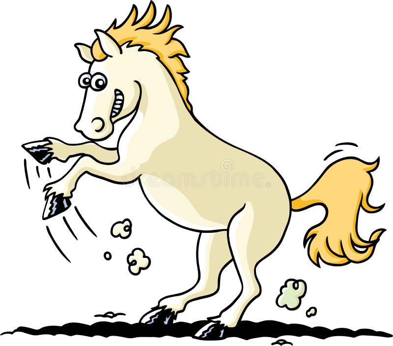 Wild Horse stock vector. Illustration of energy, horse - 18960772