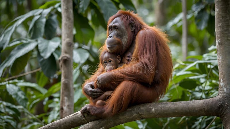 In the Wild: Java Rhinoceros Navigating the Tropical Wilderness Stock ...