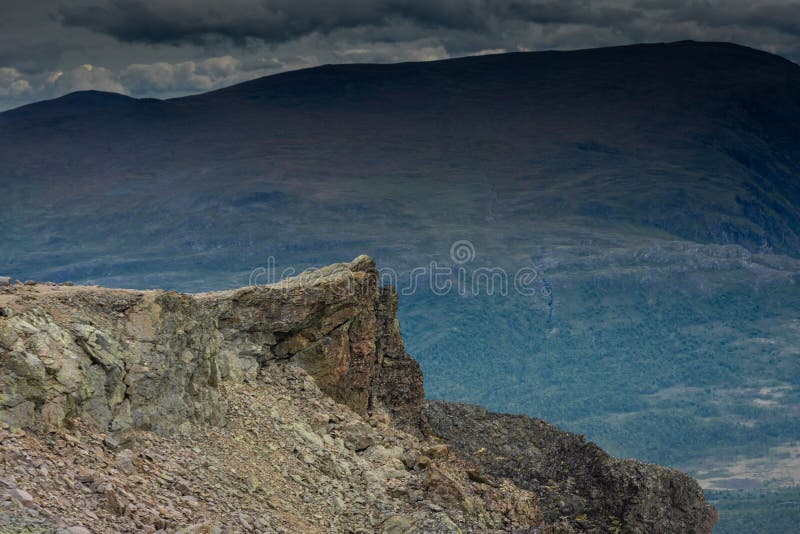 Wild Landscape of Jotunheimen National Park, Norway Stock Image - Image ...