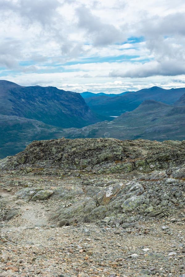 Wild Landscape of Jotunheimen National Park, Norway Stock Image - Image ...