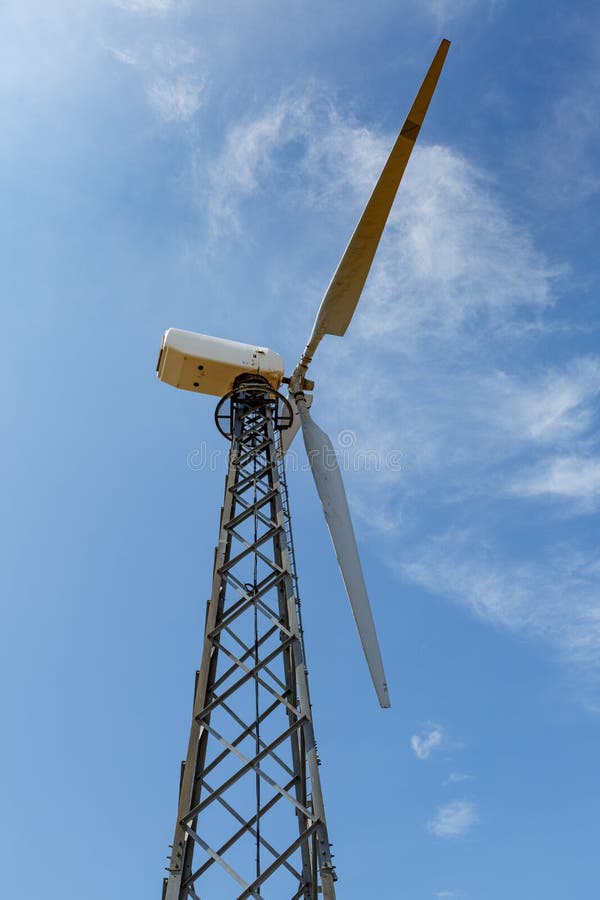Wild mill in field stock photo. Image of generate, tower - 118766968