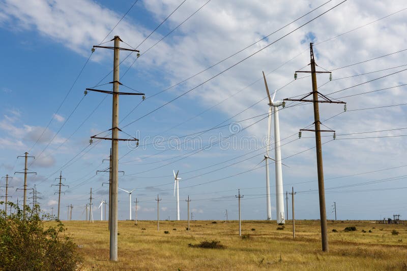 Wild mill in field stock photo. Image of generation - 118767354