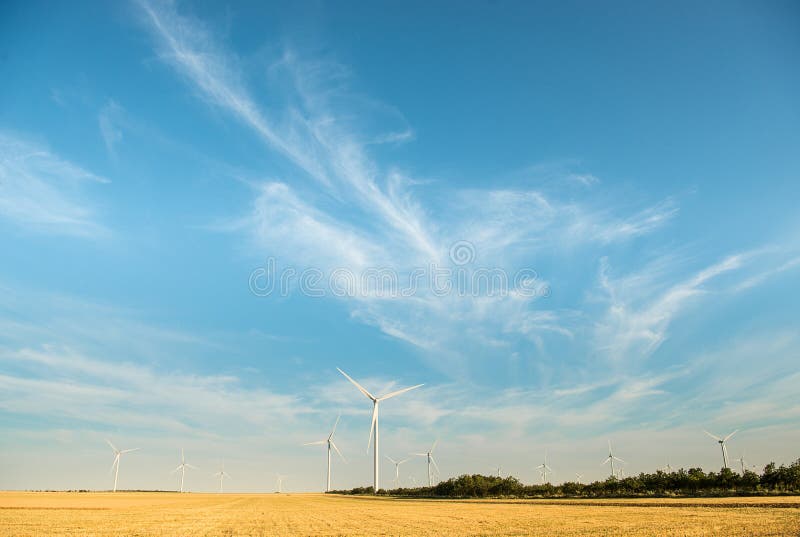 Wild Mill in Field. Power and Energy Stock Image - Image of ...