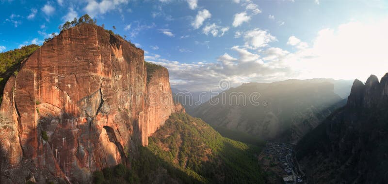 Wild Mountains and Forest in Yunnan, China Stock Photo - Image of wild ...