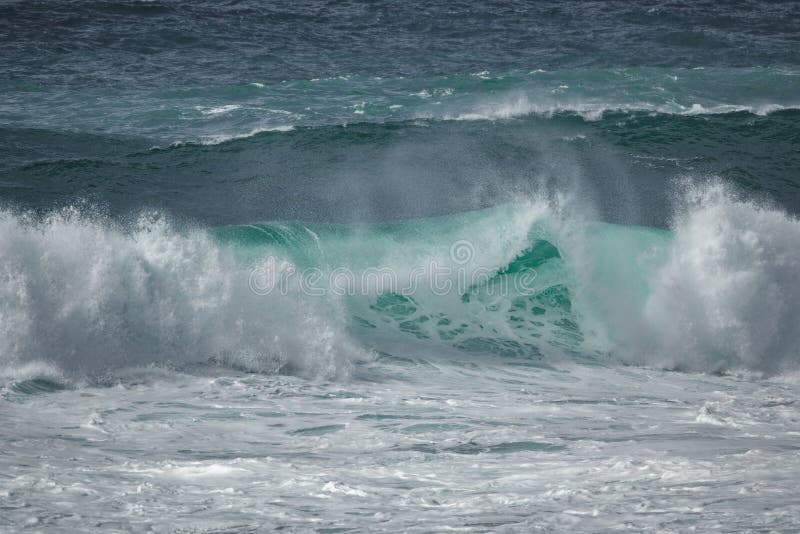 Waves in a tunnel shape stock photo. Image of shape - 120014956
